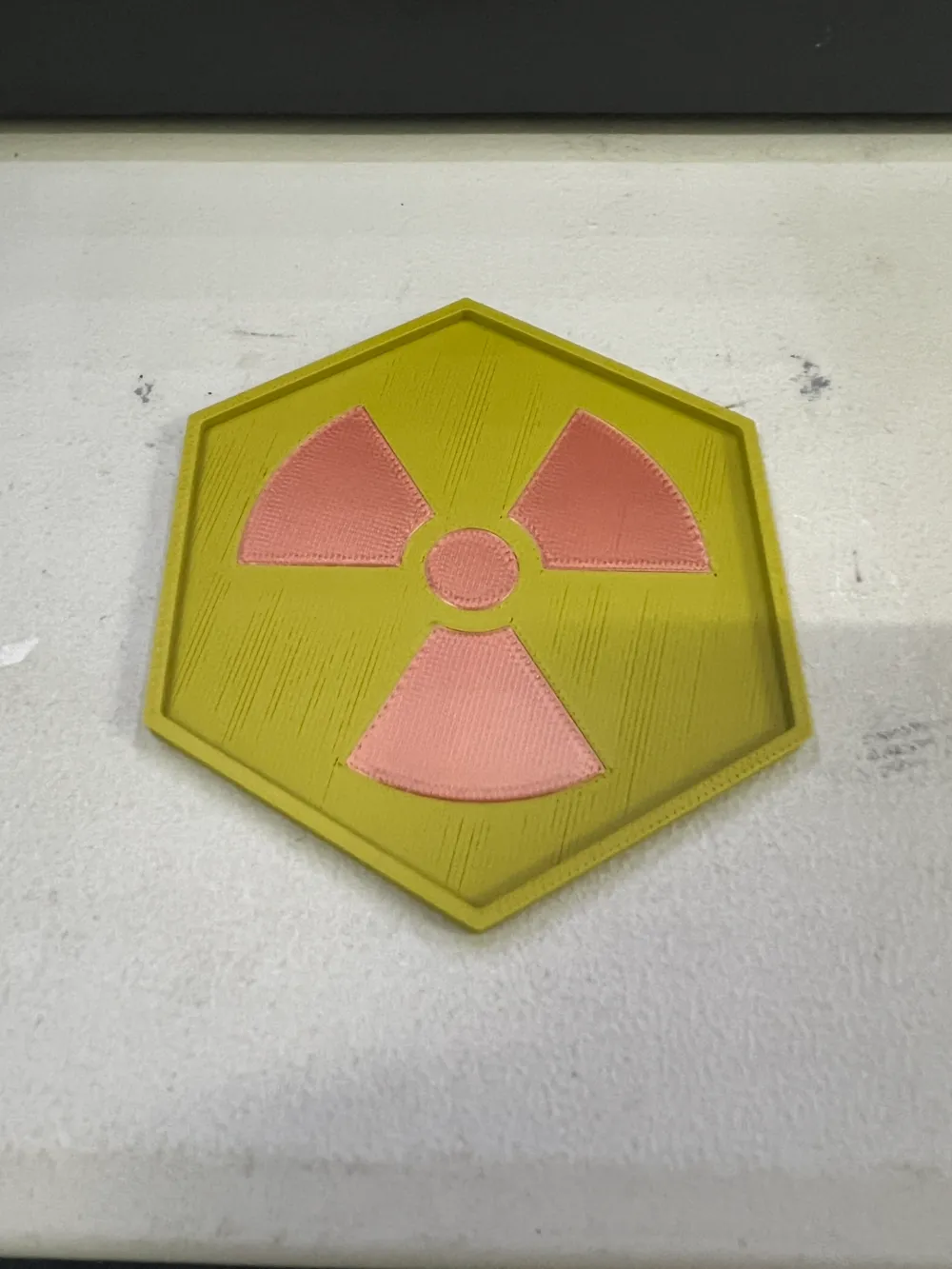 Hex Radioactive Coaster by SiamPumpkin - MakerWorld