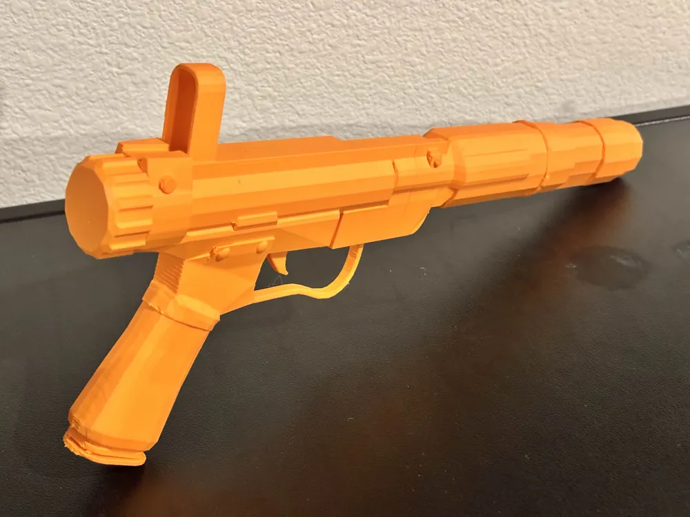 Arc Raiders Hairpin Single-Action Pistol - Free 3D Print Model - MakerWorld