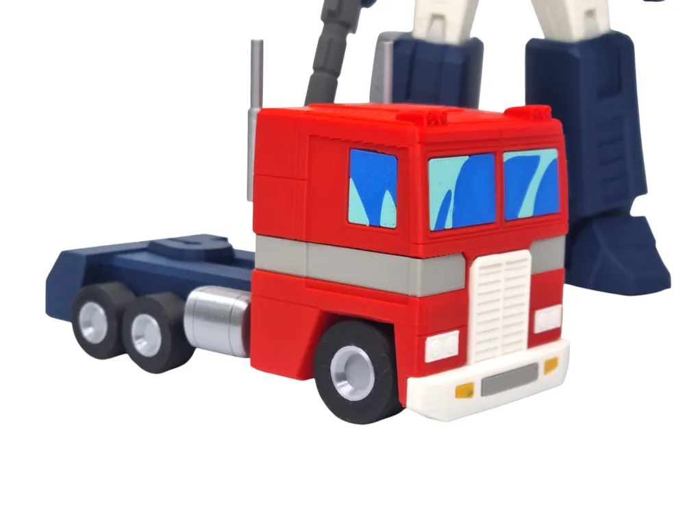 Transformers Devastation Optimus Truck Mode by congee prints MakerWorld ...