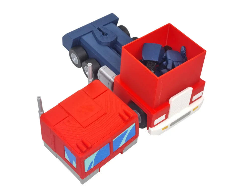 Transformers Devastation Optimus Truck Mode by congee prints MakerWorld ...