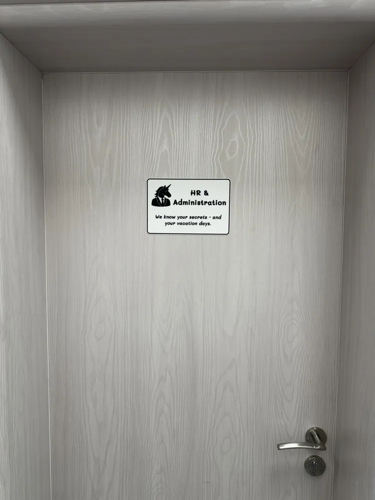 HR and Administration department door sign by v.nedyalkov MakerWorld ...