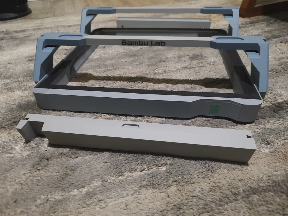 Top Glass and AMS Riser (X1C, P1P & P1S) by C3D MakerWorld: Download ...