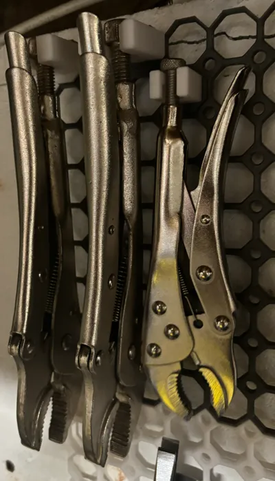 Multiboard Vise Grips holder - Free 3D Print Model - MakerWorld