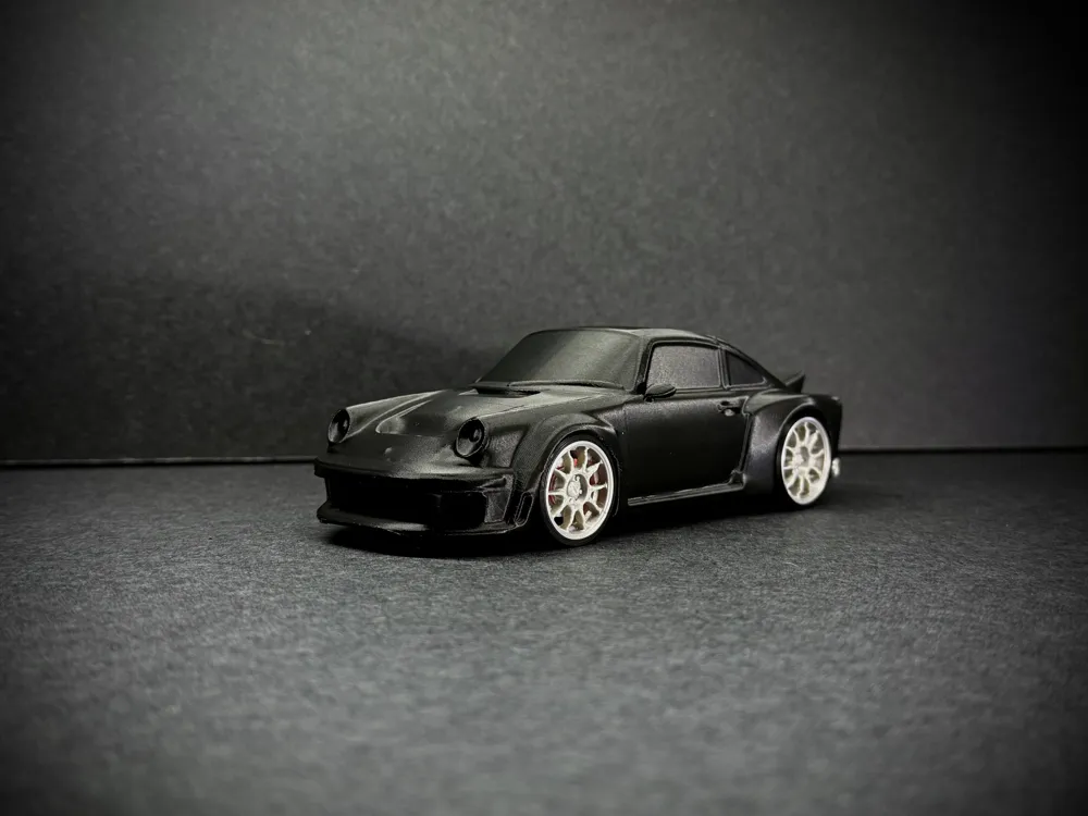Singer Porsche 911 DLS Turbo - 1/24 Scale Model! - Free 3D Print Model ...