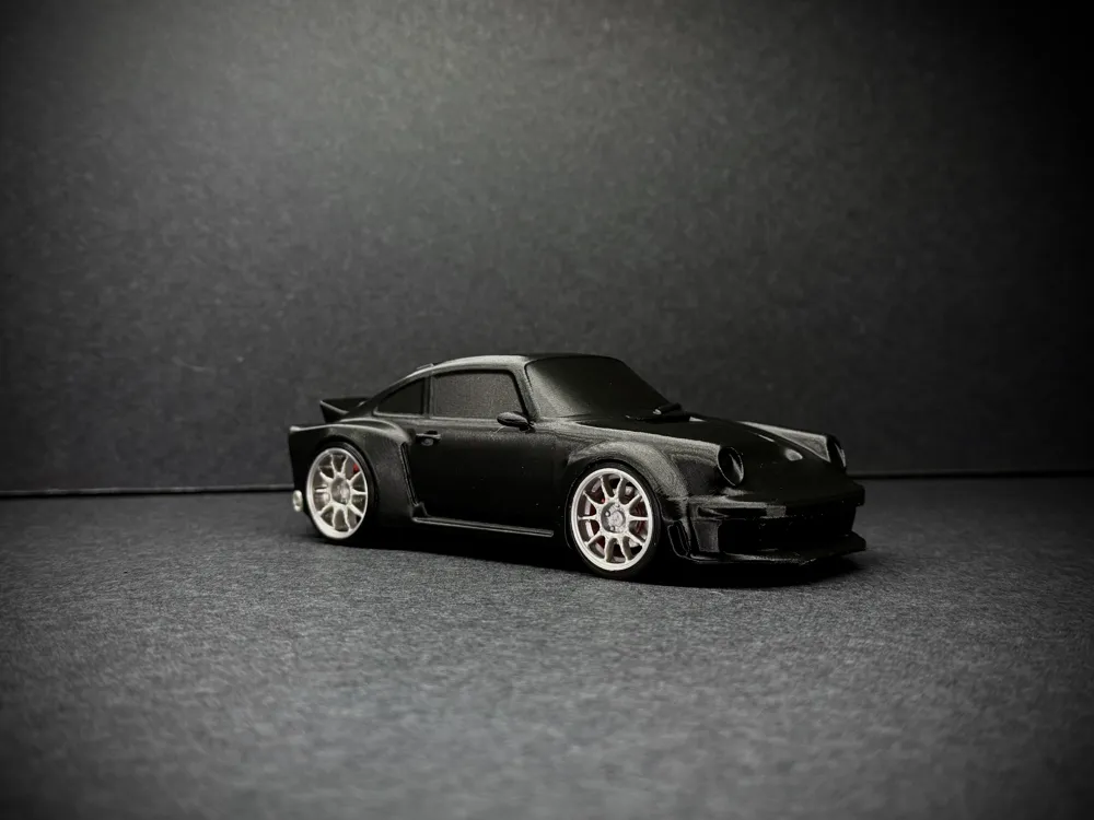 Singer Porsche 911 DLS Turbo - 1/24 Scale Model! - Free 3D Print Model ...