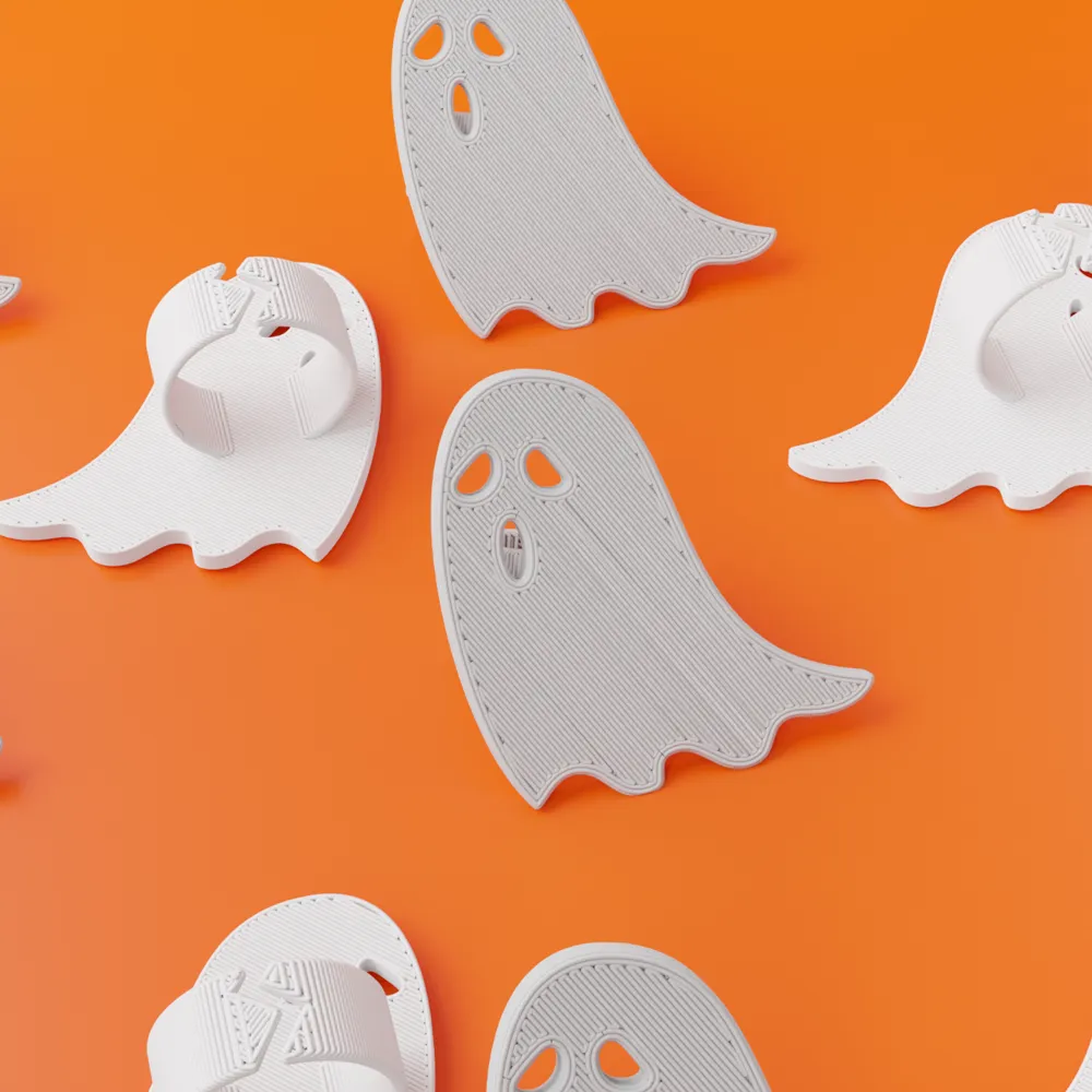 Trick Or Treat Gift Rings. Halloween Ghost rings. by Abstractia Design ...