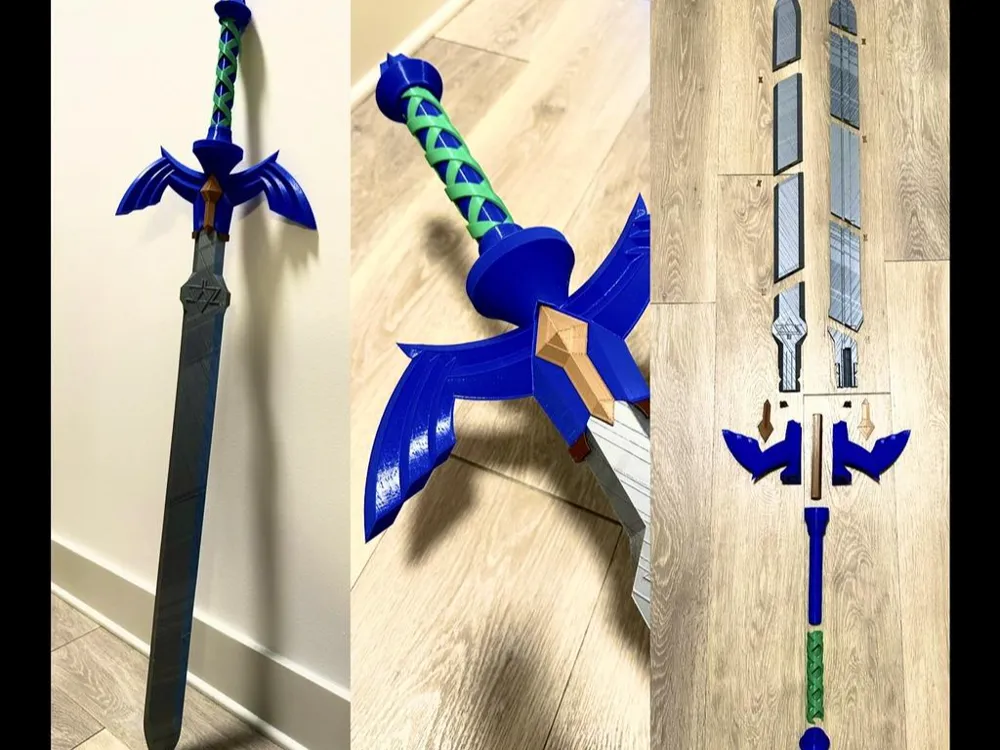 Master Sword (assemble, no glue) by giedzinski Remixed by HeatWave ...
