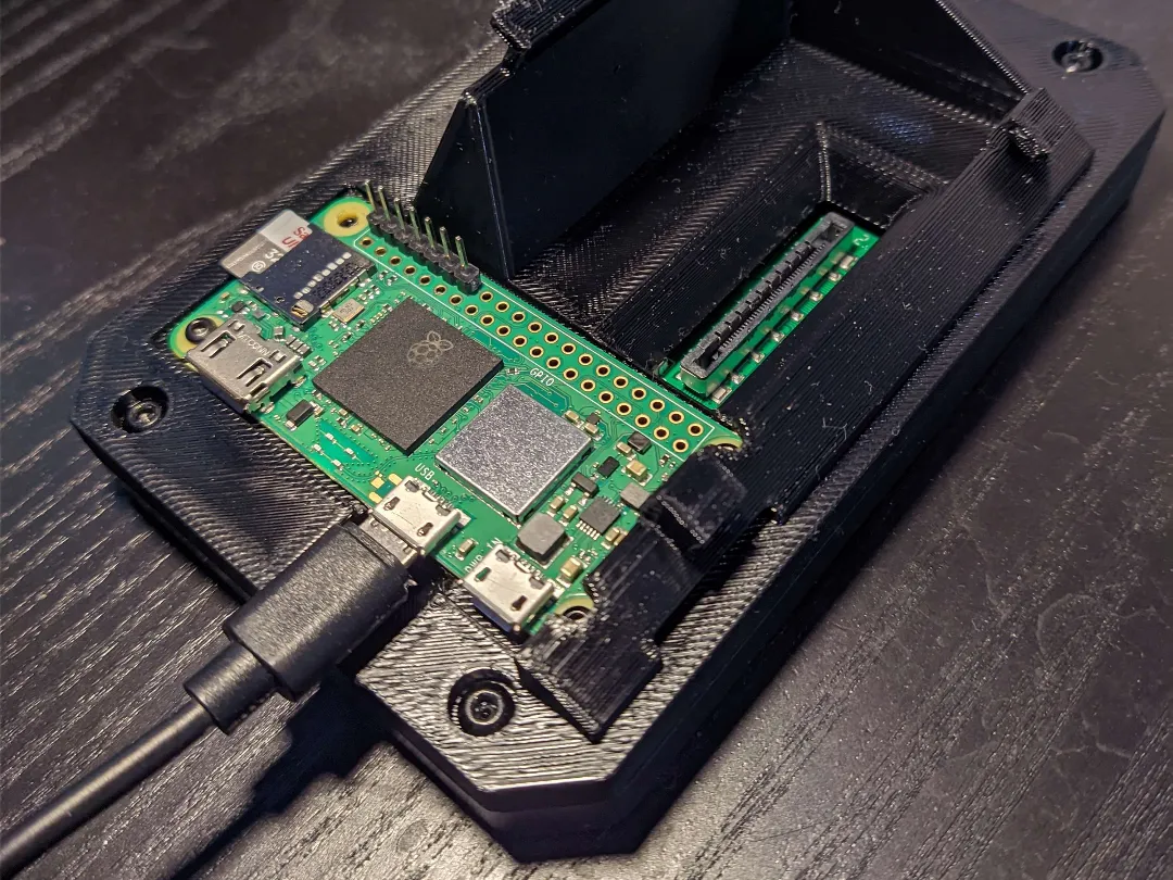 Centauri Carbon Raspberry Pi Zero 2 screen mount - Free 3D Print Model ...