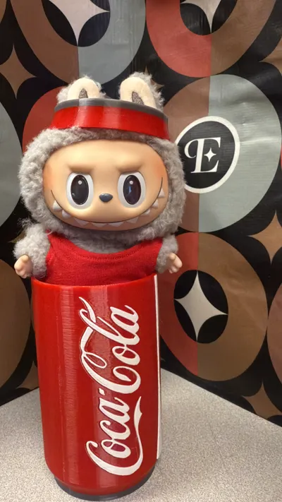 Labubu Coke Can Remixed by jefferson.huang MakerWorld: Download Free 3D ...