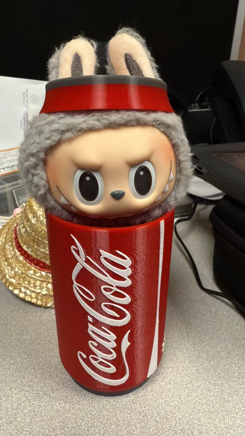 Labubu Coke Can Remixed by jefferson.huang MakerWorld: Download Free 3D ...