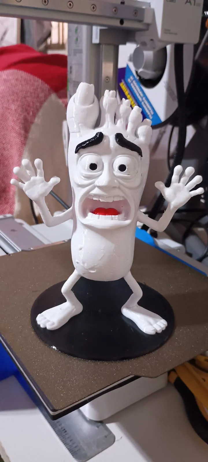 Foot scared of Podiatrist - Free 3D Print Model - MakerWorld