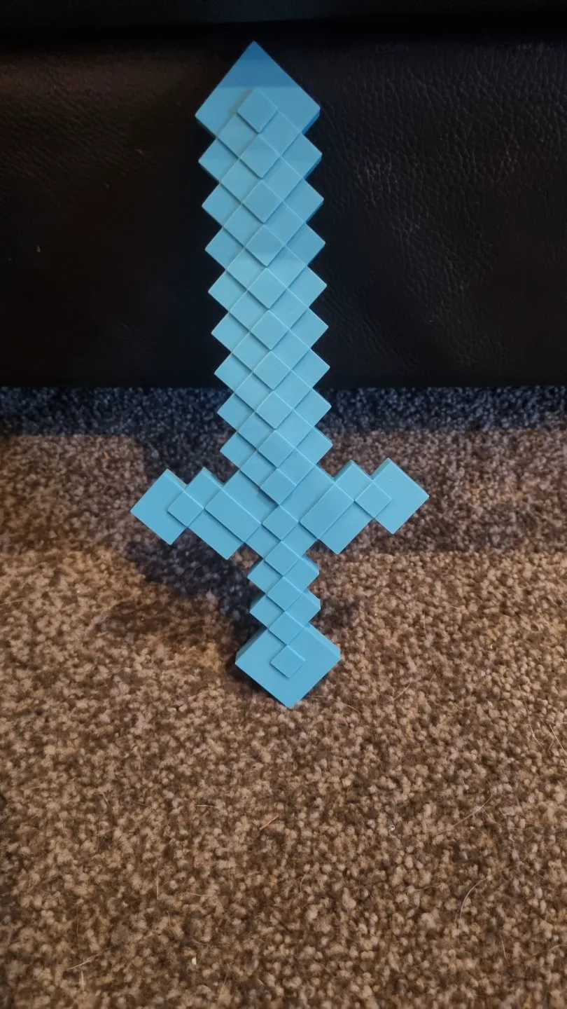 Minecraft Sword - Free 3D Print Model - MakerWorld