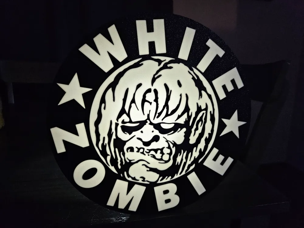 White Zombie LED Light Box by liljohn406 - MakerWorld