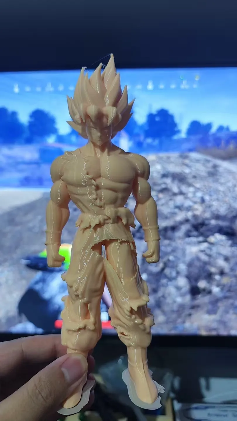 Multicolor Model Super Saiyan Dog Goku by Good-sk - MakerWorld