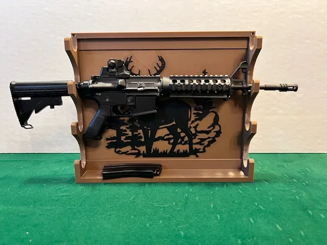Goat Gun Rack by Rob Hool - MakerWorld