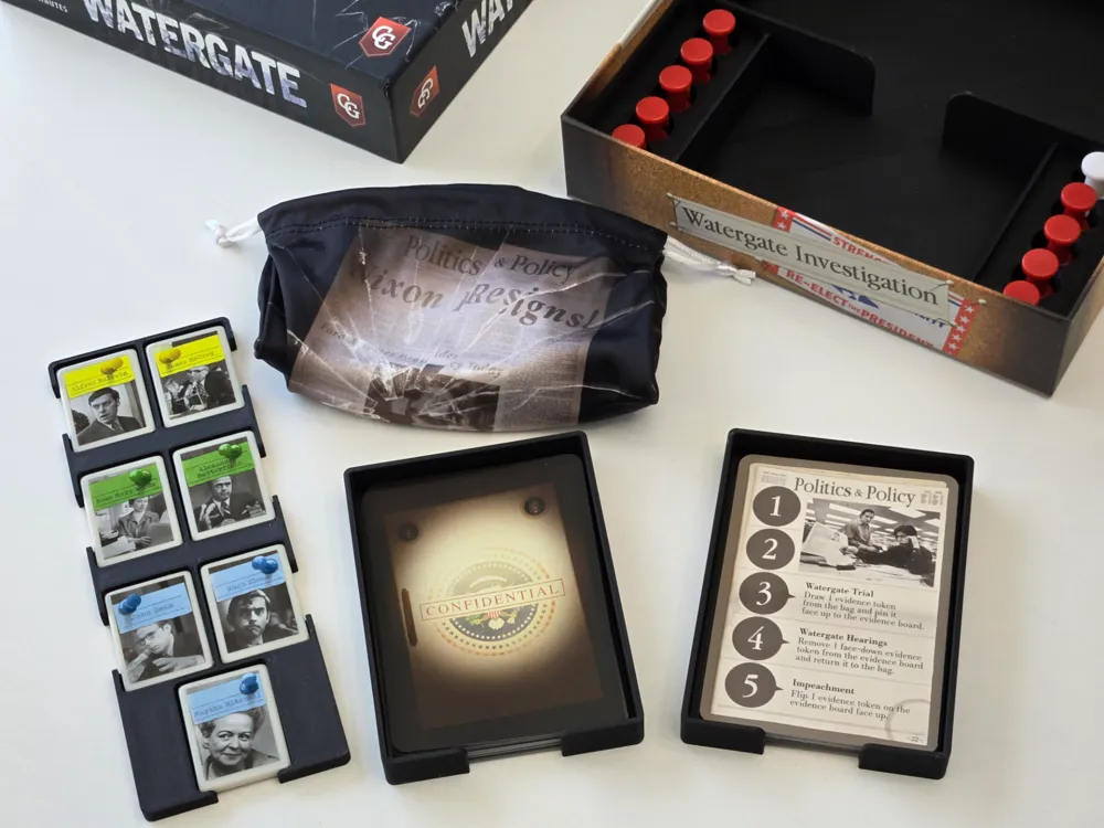 Watergate w/GeekUp Bit Set - Organizer Insert by BoardGameMeta ...