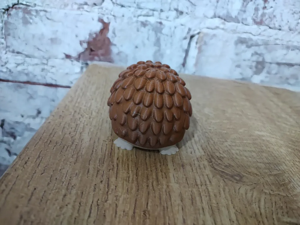 Hedgehog articulated flexi fidget - Free 3D Print Model - MakerWorld
