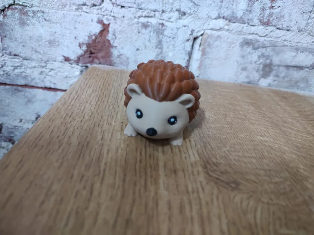 Hedgehog articulated flexi fidget - Free 3D Print Model - MakerWorld