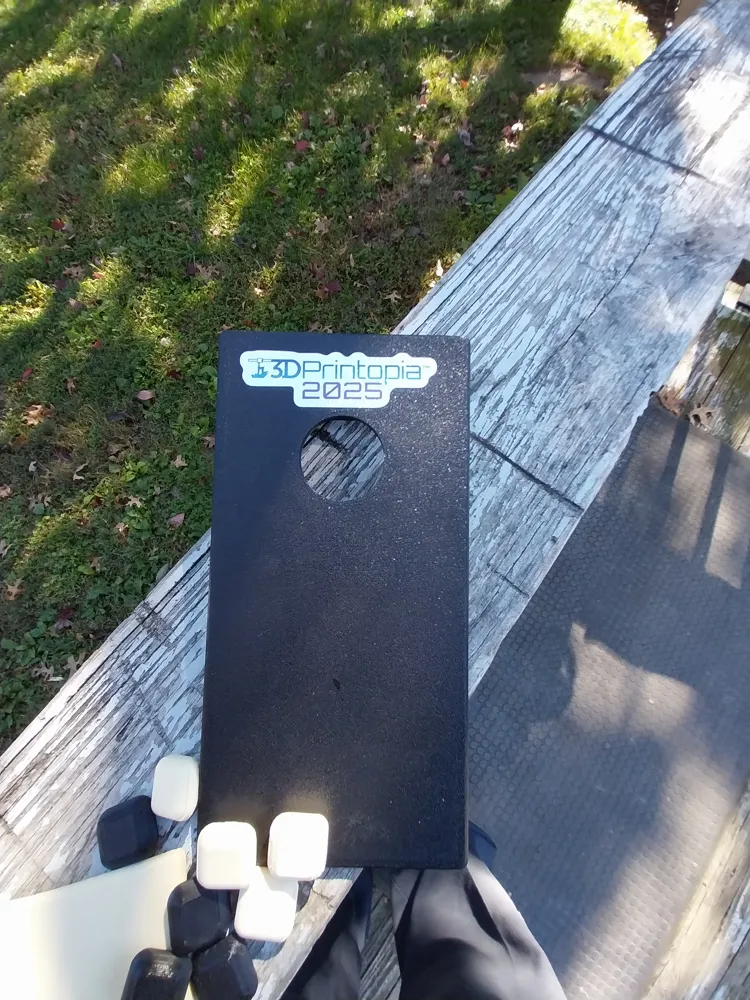 mini TABLE TOP CORNHOLE BOARDS AND BAGS - Free 3D Print Model - MakerWorld