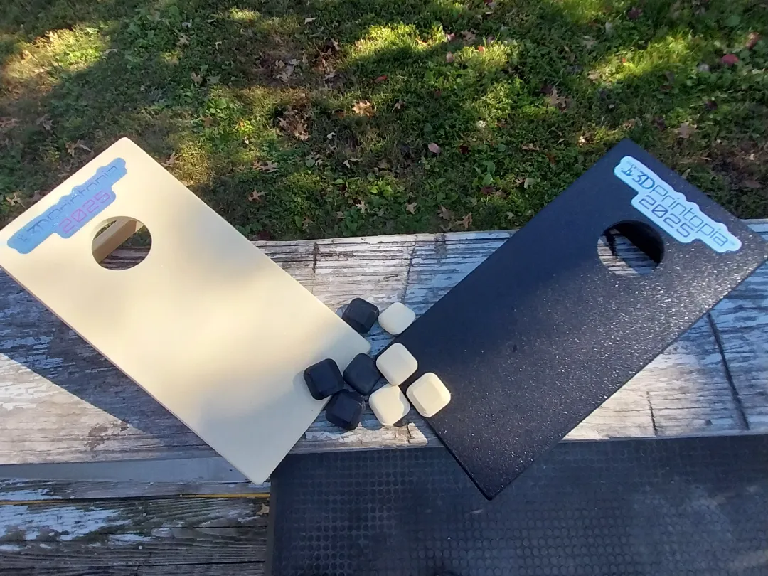 mini TABLE TOP CORNHOLE BOARDS AND BAGS by Jake's slings and stuff ...