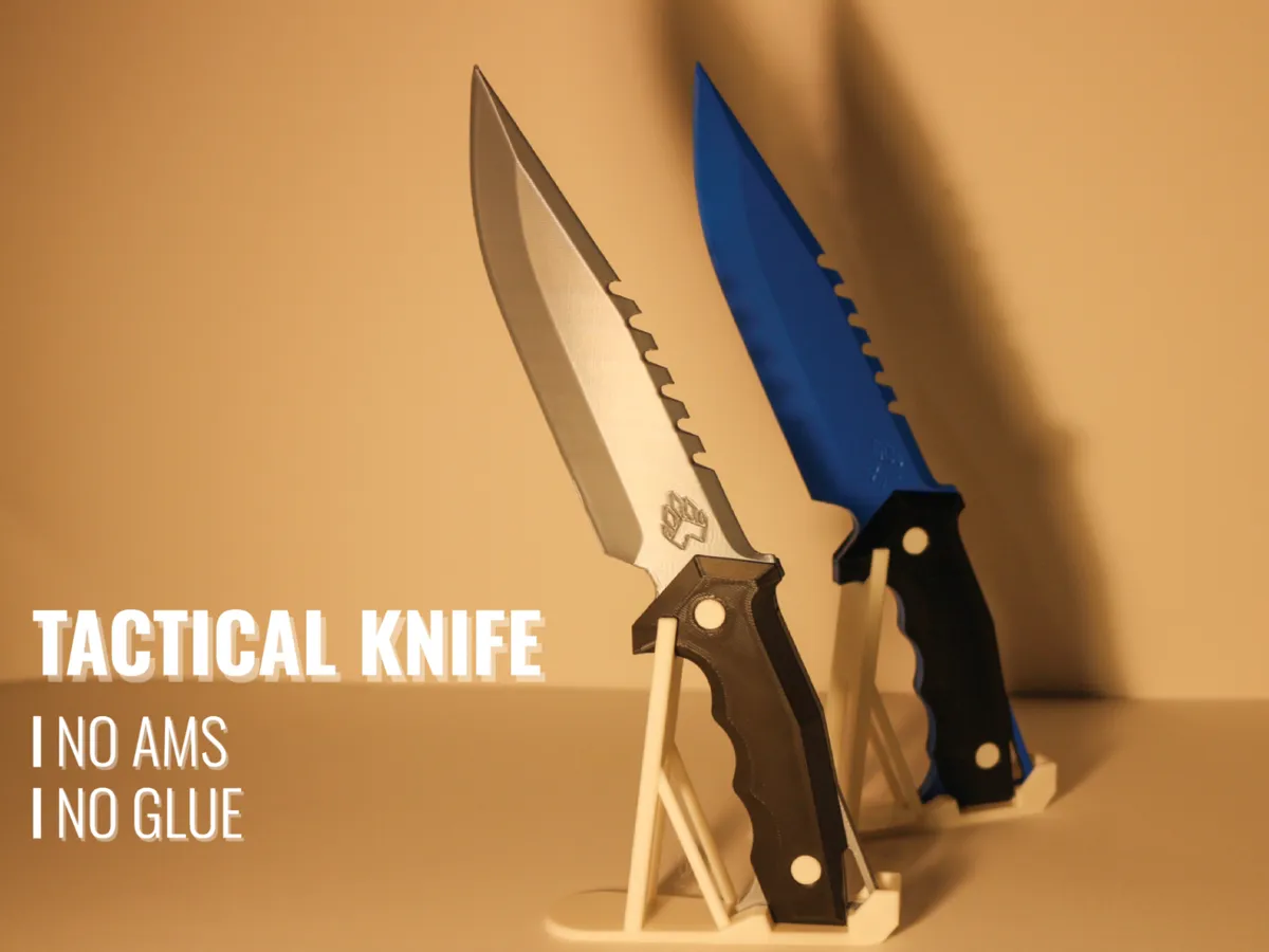 Valorant Tactical Knife - Free 3D Print Model - MakerWorld