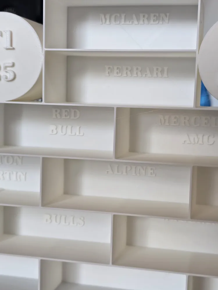 LEGO F1 Minifigures - Display Case by Alex MakerWorld: Download Free 3D ...