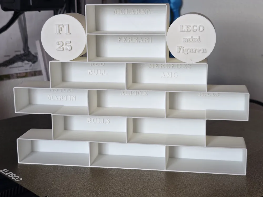 LEGO F1 Minifigures - Display Case by Alex MakerWorld: Download Free 3D ...