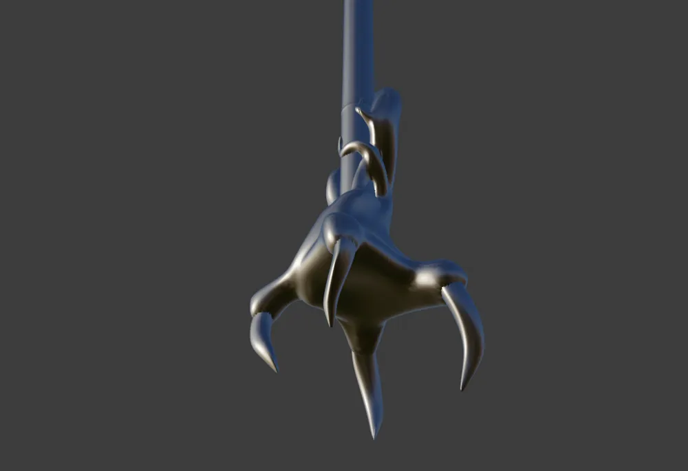 Raiden staff from Mortal Kombat 11 by ShQ@r.Ok MakerWorld: Download ...