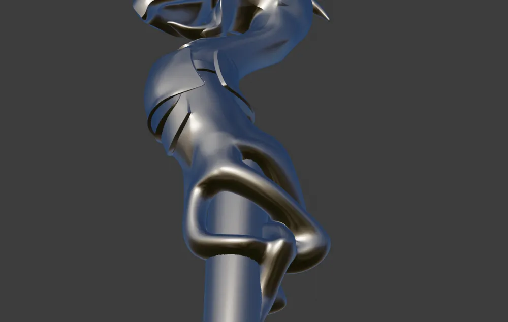 Raiden staff from Mortal Kombat 11 by ShQ@r.Ok MakerWorld: Download ...