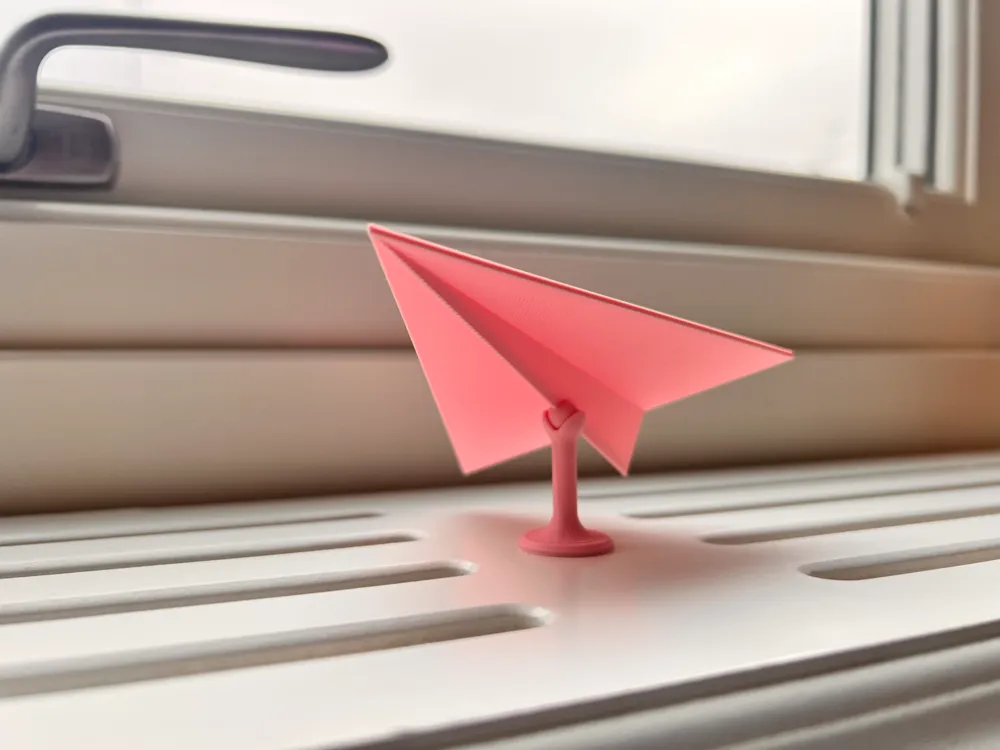 Posable Paper Airplane Decoration by Emilio - MakerWorld