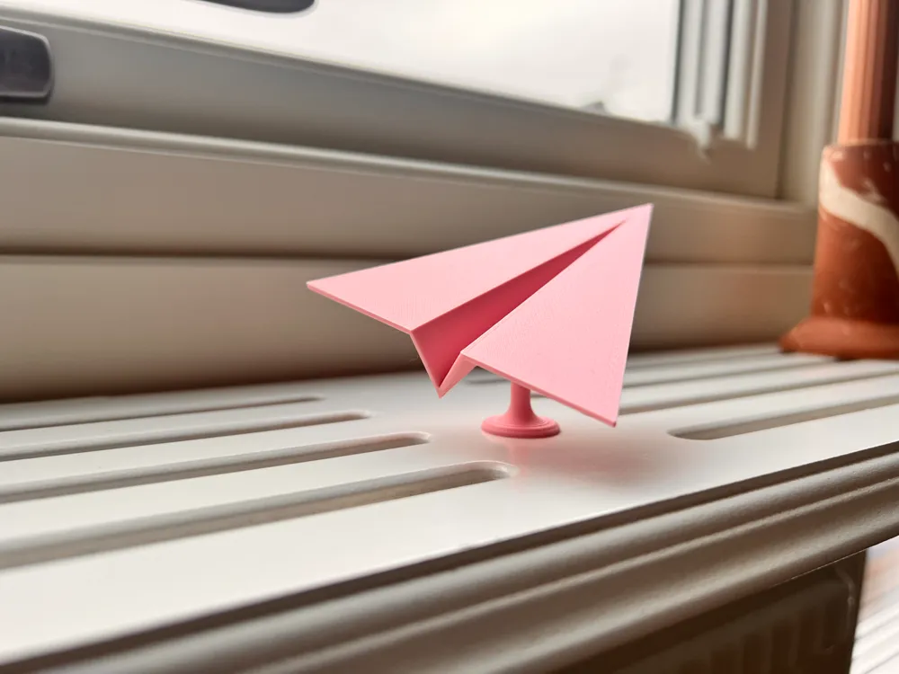 Posable Paper Airplane Decoration by Emilio - MakerWorld