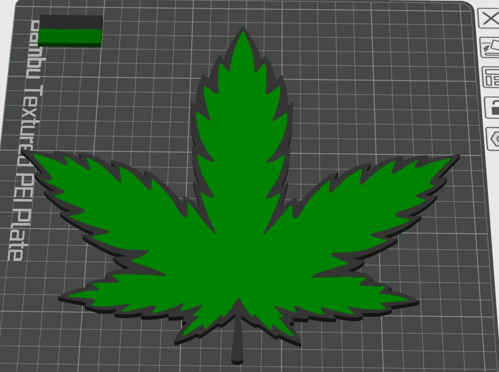Weed wall decor by Quirkys3dprinting MakerWorld: Download Free 3D Models