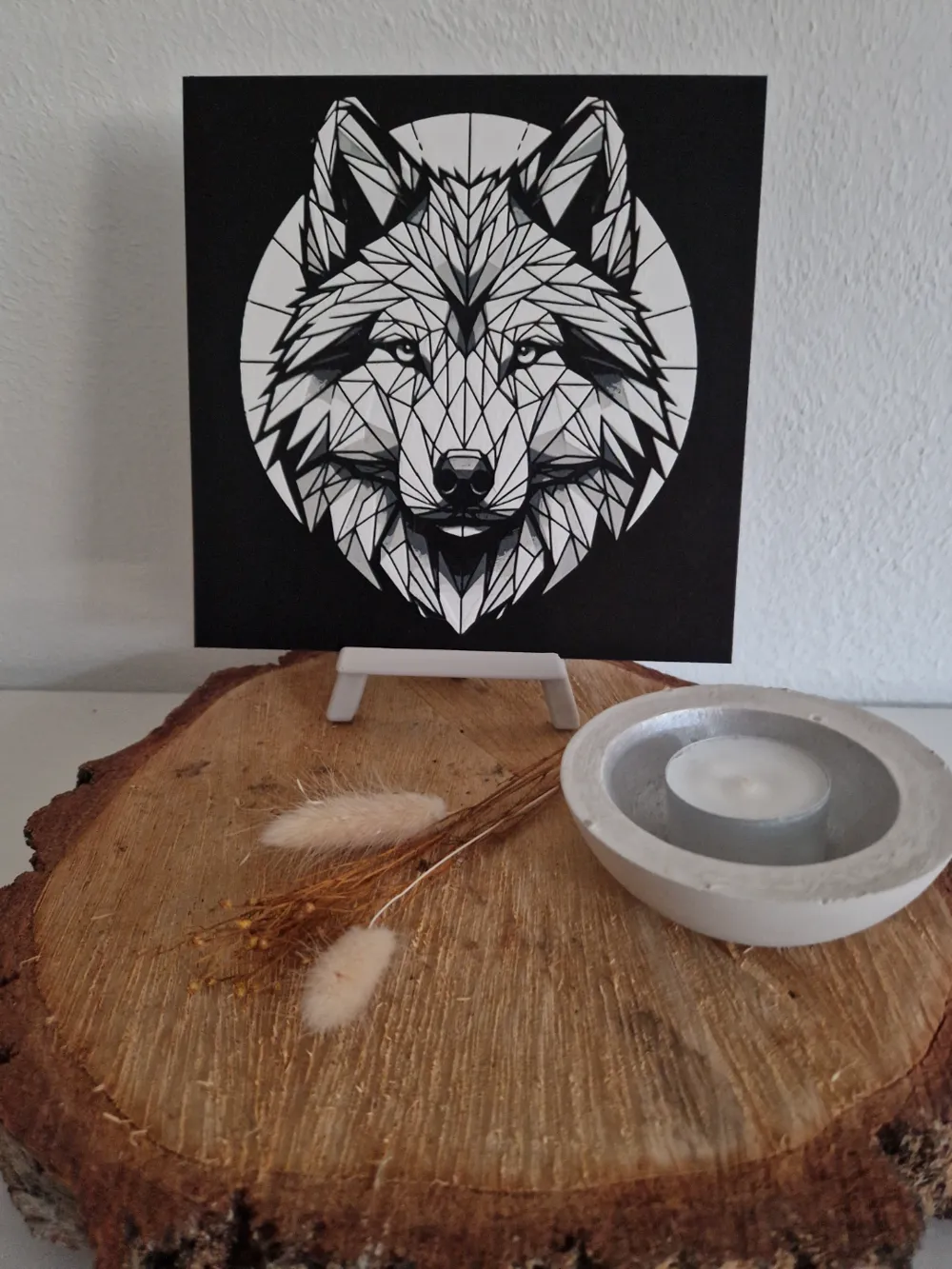 Wolf black background | Wolf deep gaze by PR 3D-PRINTS MakerWorld ...