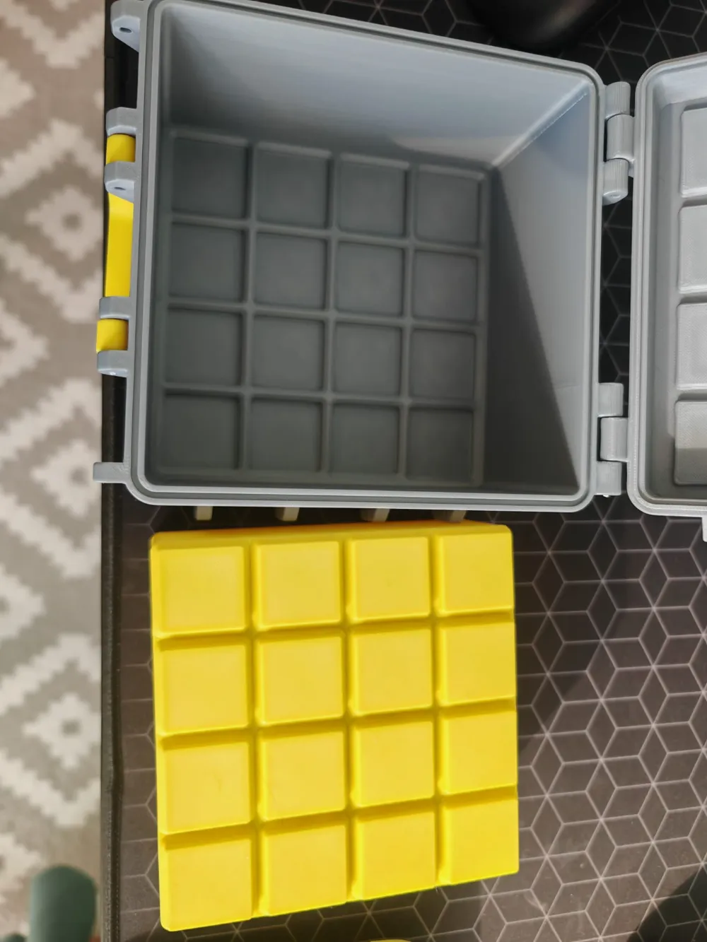 Full stackable smooth lid gridfinity box 18x13cm by PaulMakerWorld ...