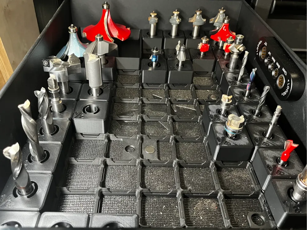GEN 2: Router Bit Gridfinity Storage by JT_311 - MakerWorld