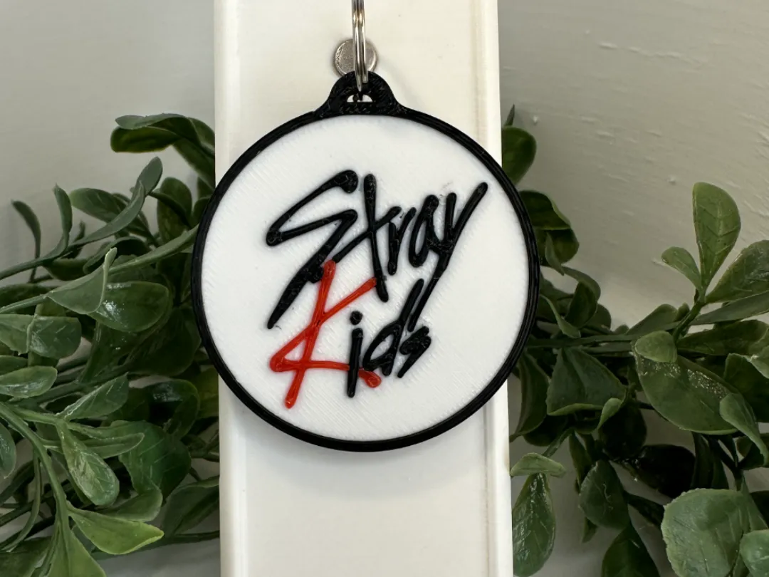 Stray Kids Keychain - Free 3D Print Model - MakerWorld