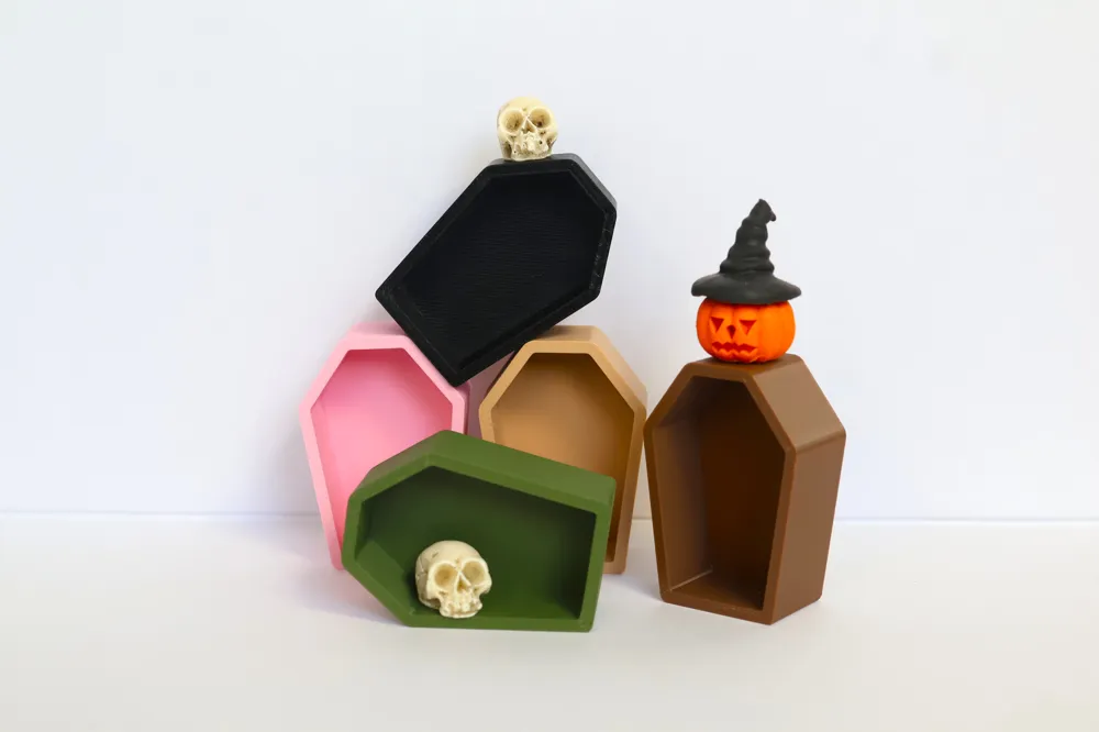 Shadow Coffin Jumping Spider Hide - Free 3D Print Model - MakerWorld