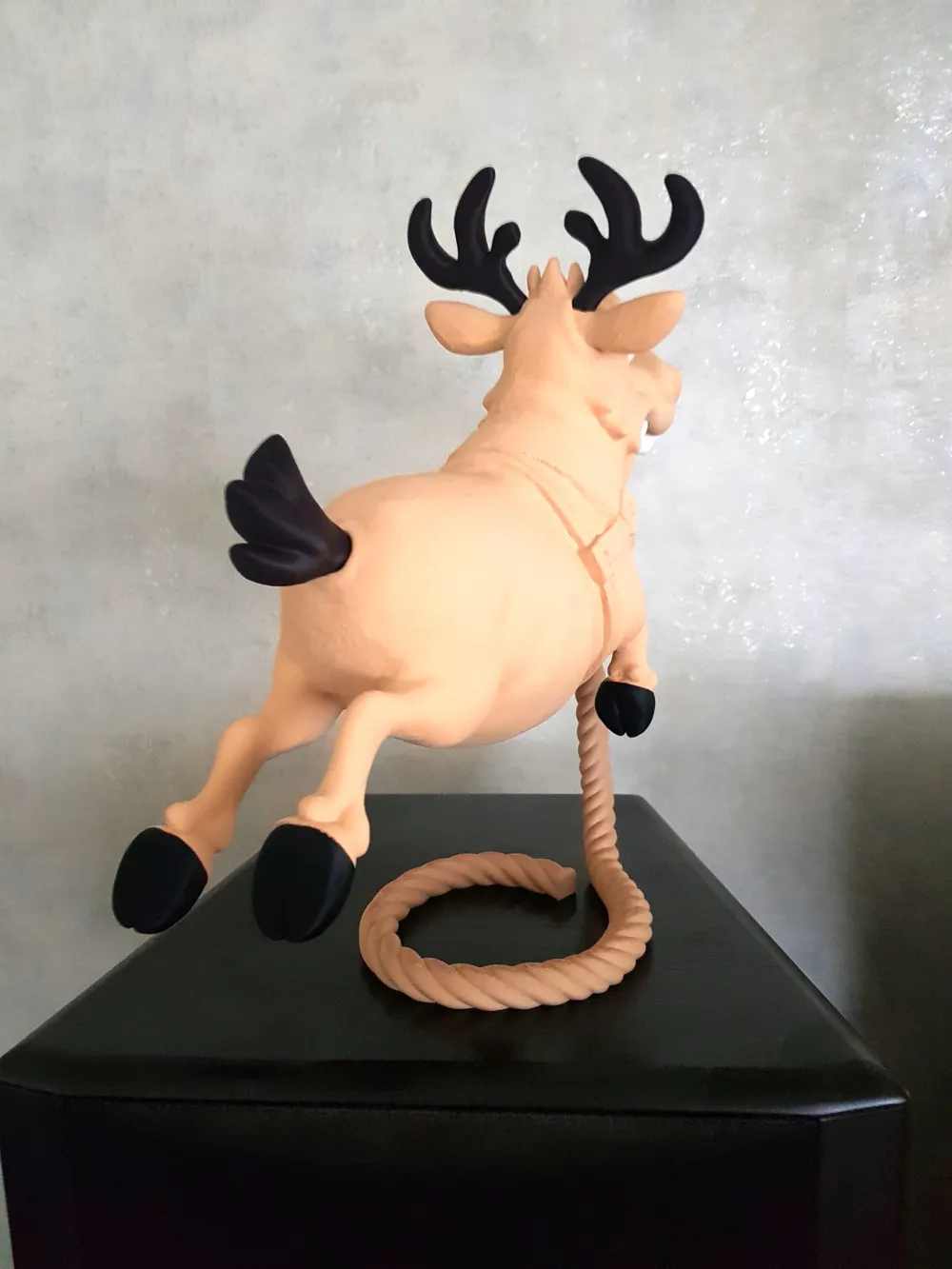 Large Flying Rudolph with Rope Stand no AMS ! - Free 3D Print Model ...
