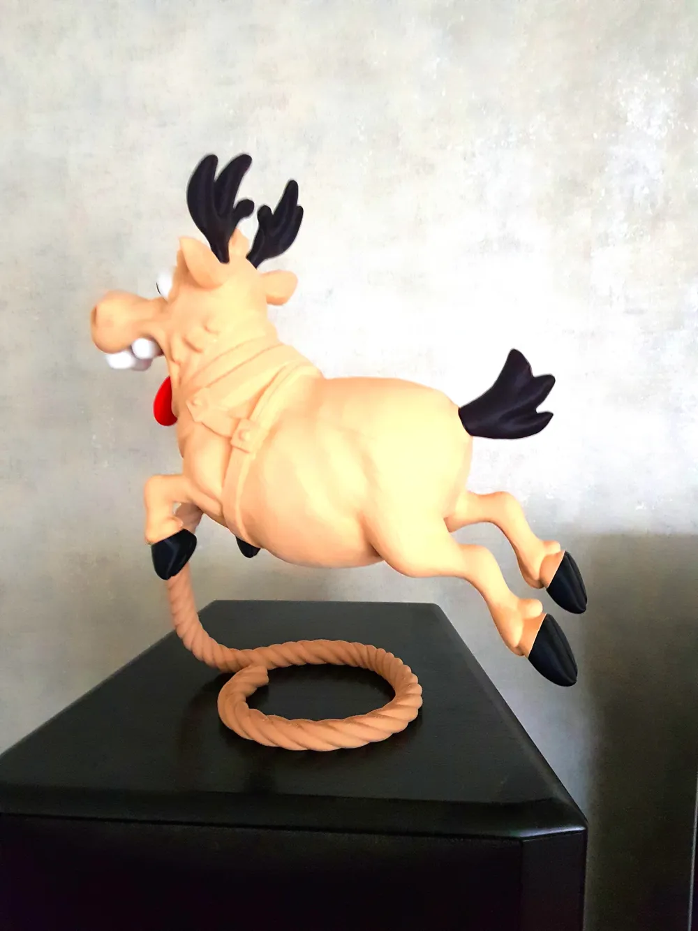 Large Flying Rudolph with Rope Stand no AMS ! - Free 3D Print Model ...