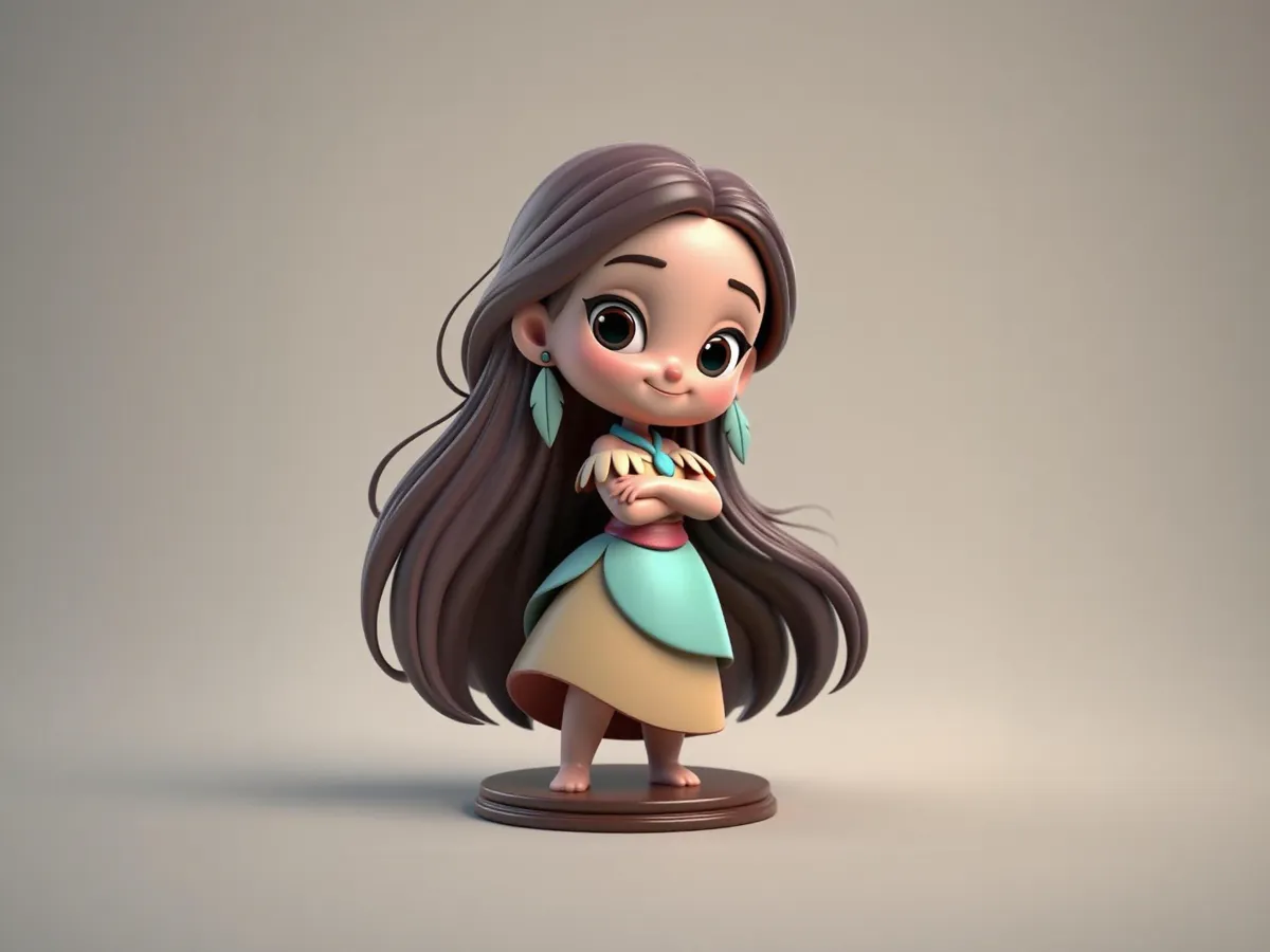 Pocahontas - Pocahontas - Chibi Disney Princess Collectible Figure ...