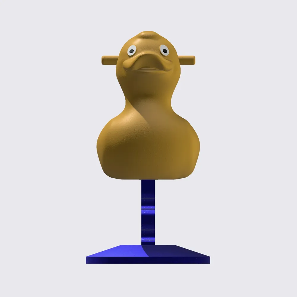SEESAW DUCK ON SPRING (BOBBLEHEAD) by PrintThatBoii - MakerWorld