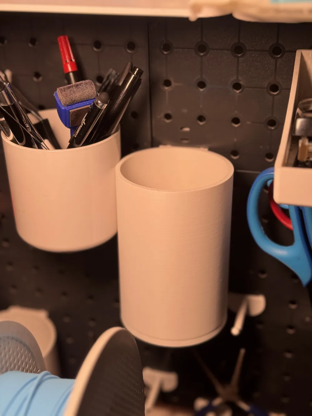 CUP holder For DAISO Peg Board - Free 3D Print Model - MakerWorld