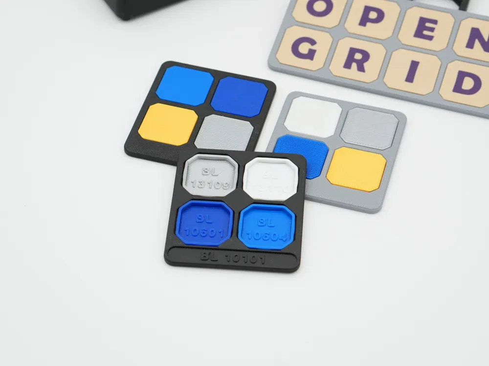 openGrid Swatch Board Set (With New Cover Tiles!) - Free 3D Print Model ...