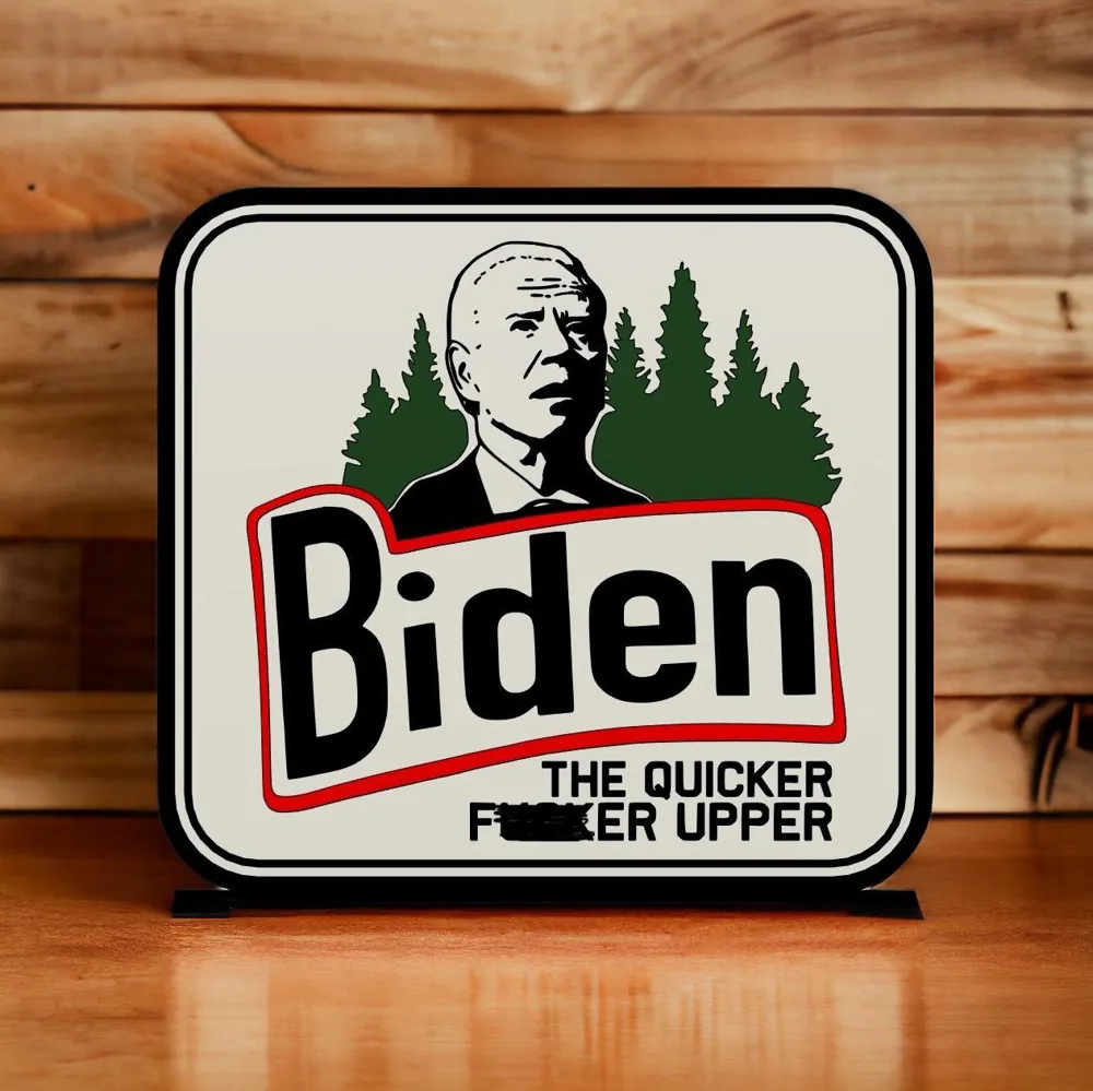 Biden The Quicker F*cker Upper Lamp by Codyinbody3 - MakerWorld