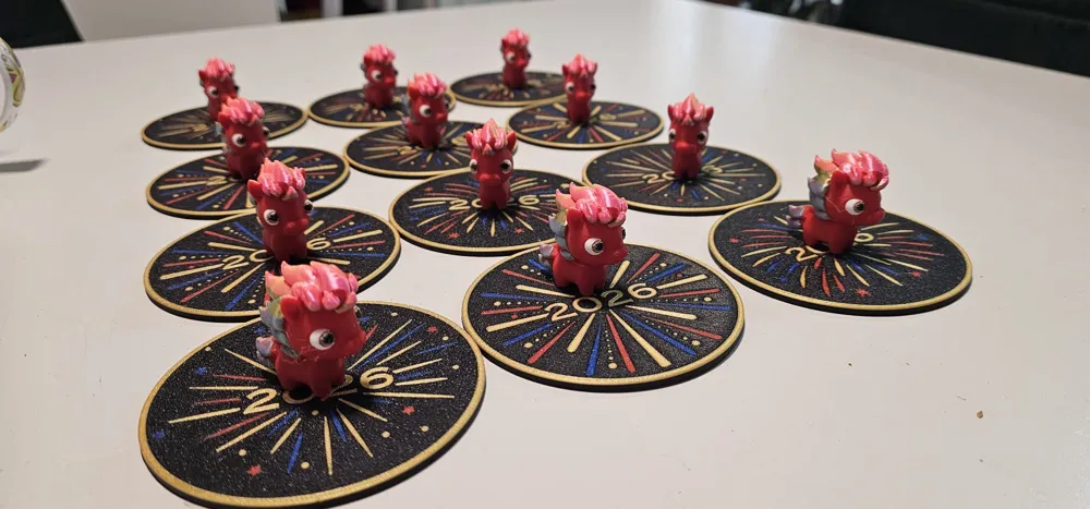 Cute Fire Horse - Free 3D Print Model - MakerWorld