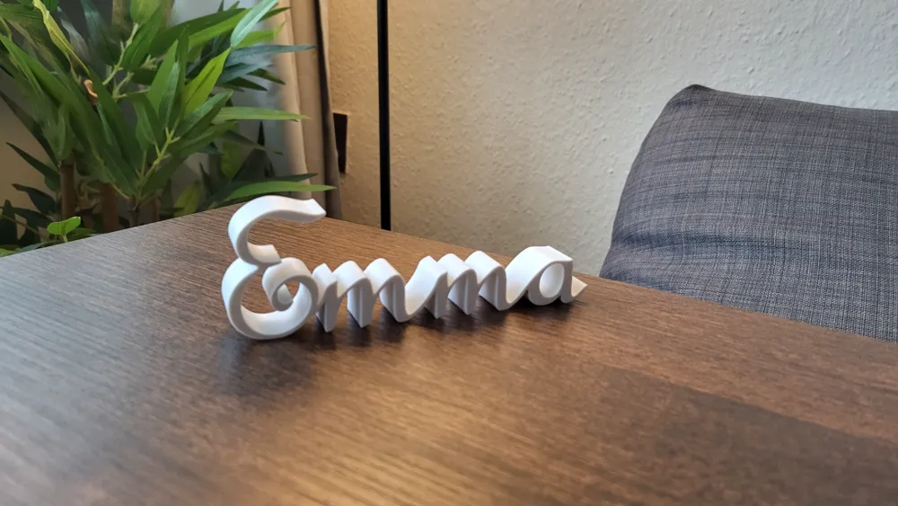 3D Printable Name Display (Allison) - Free 3D Print Model - MakerWorld