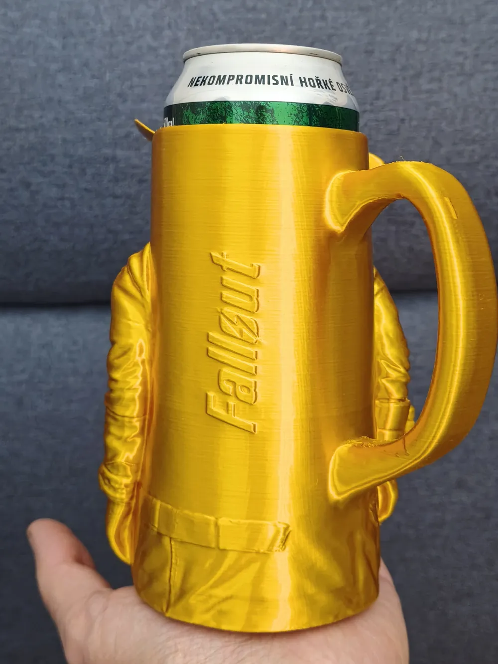 The Ghoul (Fallout) - Can Holder / Beer mug - Free 3D Print Model ...