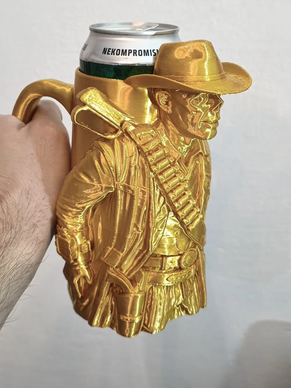 The Ghoul (Fallout) - Can Holder / Beer mug - Free 3D Print Model ...