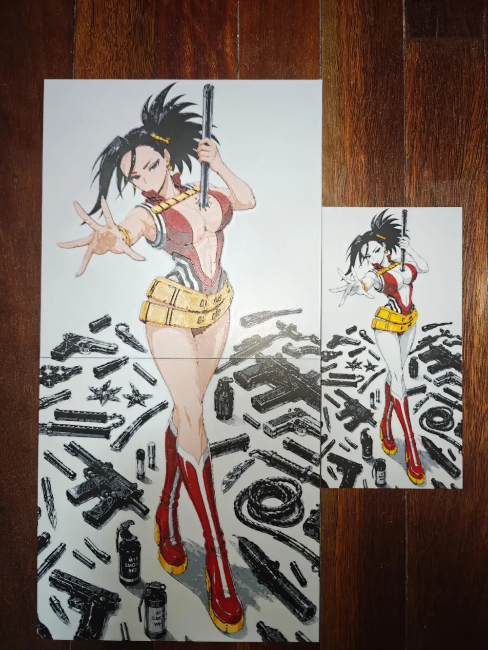 Fumikage Tokoyami and Dark Shadow MHA - Free 3D Print Model - MakerWorld