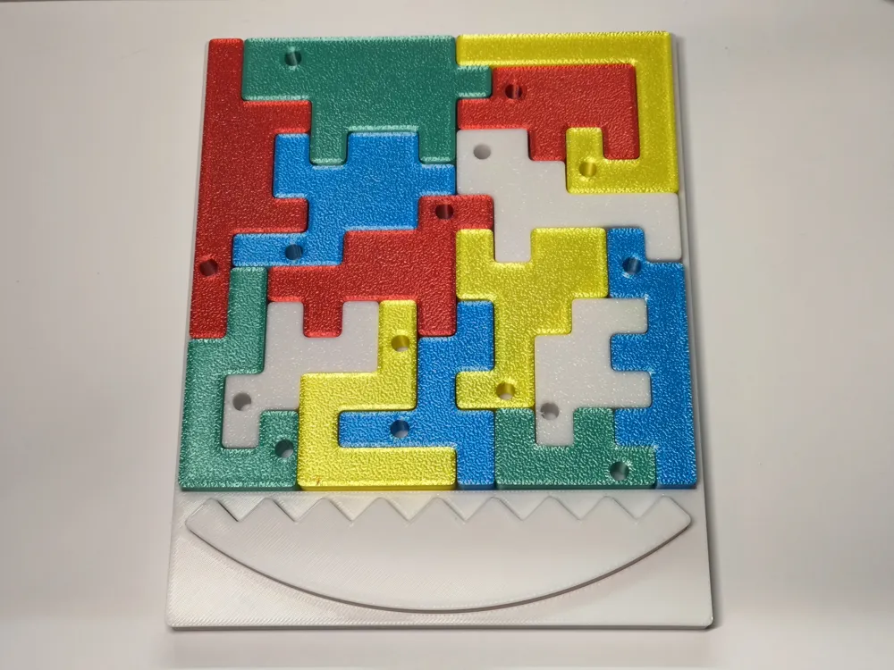 Puzzle tetris balance game by sevenlives MakerWorld: Download Free 3D ...